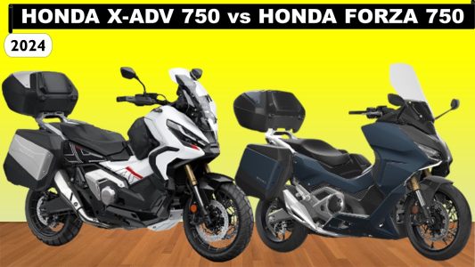 Honda X-ADV 2024 vs Forza 750 Rivalidad 2024 Comparativa