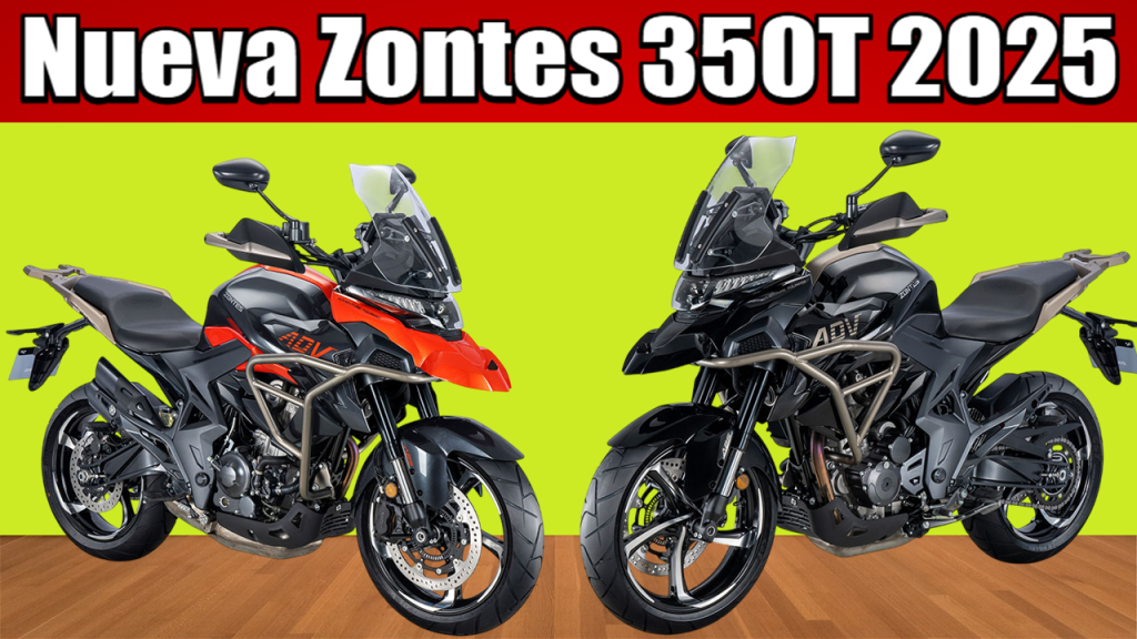 Zontes 350T 2025: Moto Trail A2 con Equipamiento Premium